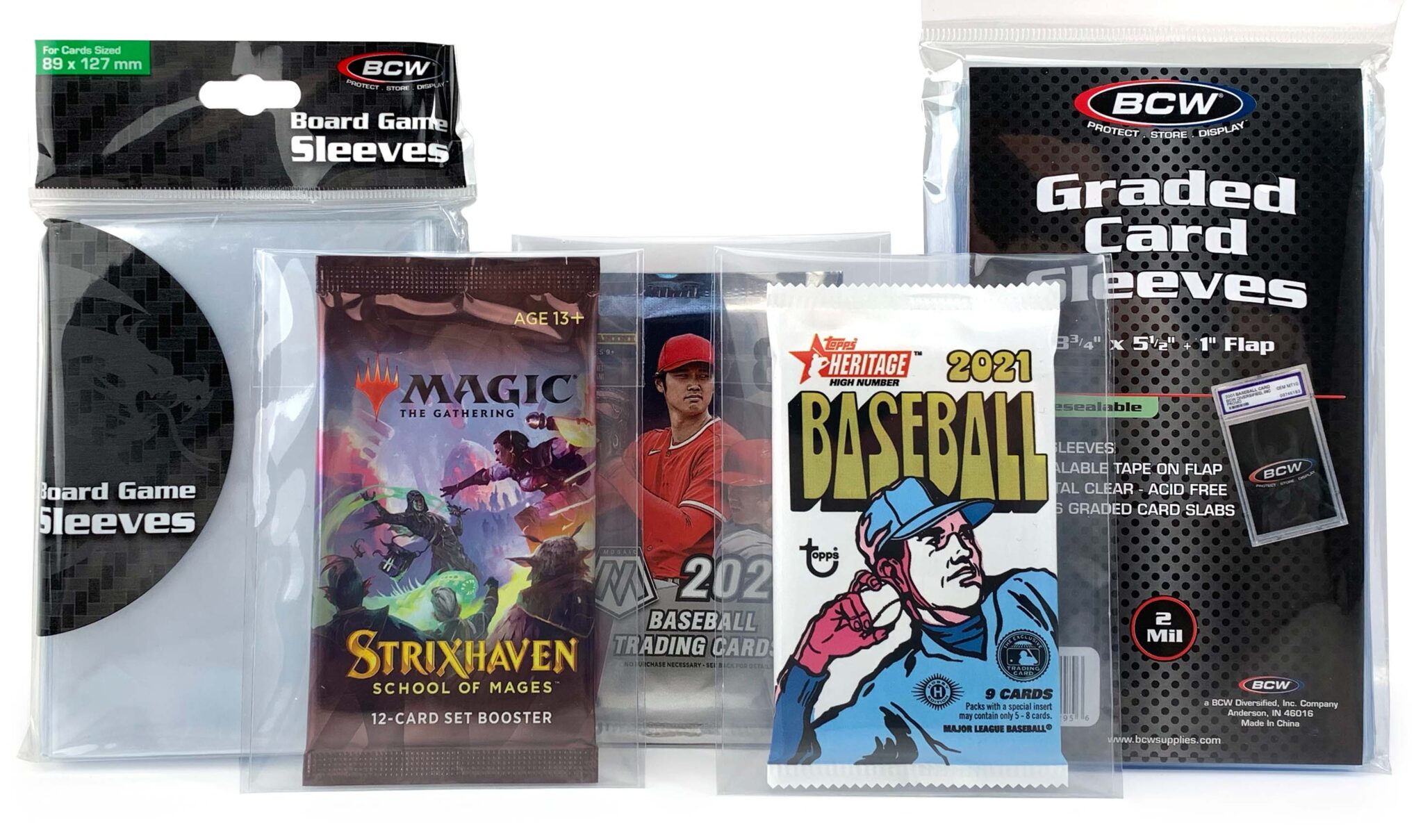 Protecting and Storing Sealed Packs of Trading Cards - BCW Supplies ...