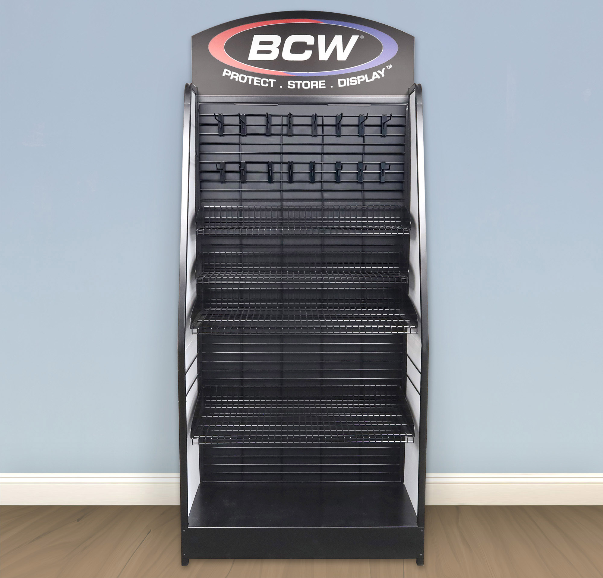 Empty-DisplayRack-2000-B-1 - BCW Supplies - BlogBCW Supplies – Blog