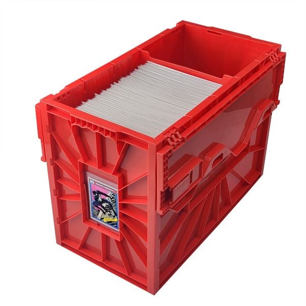 Short Comic Book Bin - Red | BCW Supplies